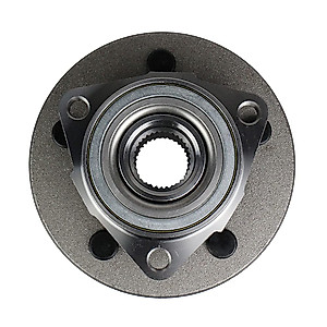 Autoround 515017 Front Wheel Hub and Bearing Assembly Replacement for 97-00 Ford F-150 with 4x4 4WD 5-Lug 2-Wheel ABS