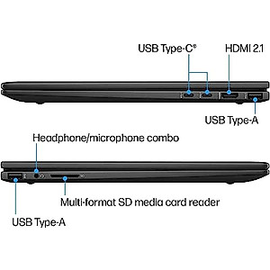 HP Envy x360 Convertible 2-in-1 Media Laptop, 15.6" Full HD Touchscreen, 6-Core AMD Ryzen 5 7530U, 32GB RAM, 1TB SSD, Backlit Keyboard, Windows 11, HDMI, USB-C, Black,