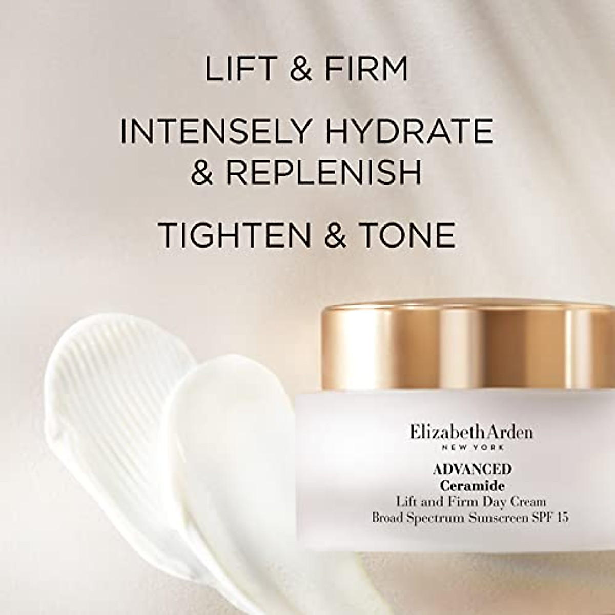 Elizabeth Arden Advanced Ceramide Lift and Firm Moisturizing Day and Night Cream, Lightweight, Hydrates and Tightens Skin, 1.7 fl. oz