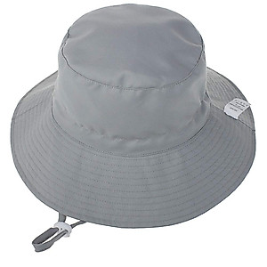 Toddler Bucket Hat Sun Protection Baby Hats 6-12 Months,12-24 Months 2pack Navy/Grey