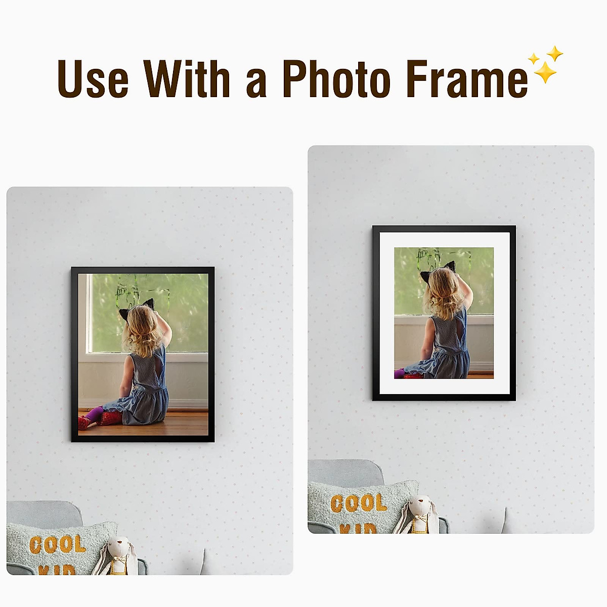 Falling in Art 25 Pack Acid-Free 16x20" White Picture Mats Board Show Kit for 11x14" Pictures, 4-Ply Beveled Precut Photo Boards with Backing Boards and Plastic Clear Bags