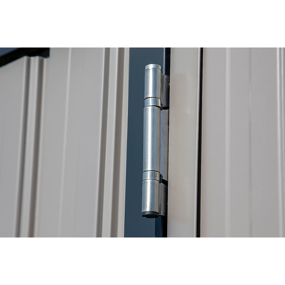 Arrow Sheds 8' x 6' Outdoor Steel Storage Shed, Tan