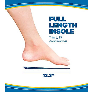 Dr. Scholl's ULTRA THIN Insoles // Massaging Gel Insoles 30% Thinner in the Toe for Comfort in Dress Shoes (for Men's 8-13, also available for Women's 6-10)