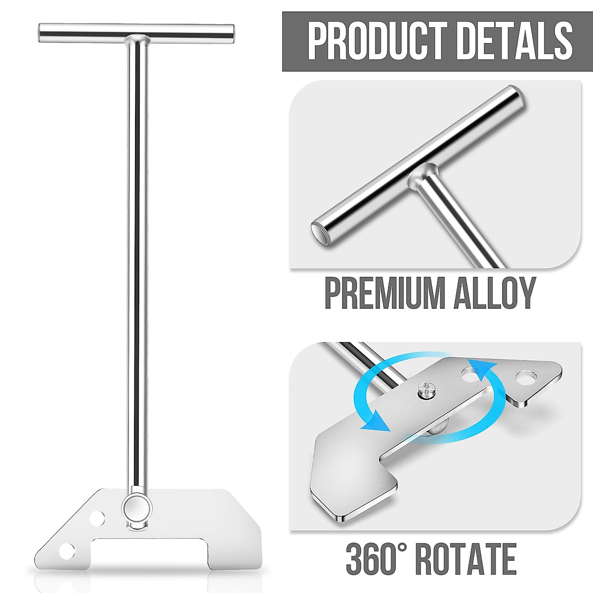 Trajihye Garbage Disposal Unjamming Wrench, Compatible with Waste King,Moen and InSinkErator Garbage Disposal - Quick Blockage Removal From Above The Sink