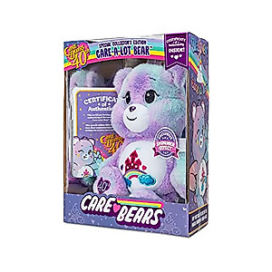 Care Bears New 2022 14" Plush - 40th Anniversary Care-a-Lot Bear - Soft Huggable Material!