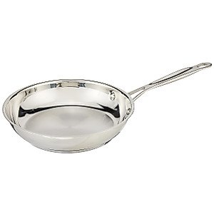 Cuisinart 722-24 10-Inch Chef's-Classic-Stainless-Cookware-Collection, Open Skillet & 722-20 8-Inch Chef's-Classic-Stainless-Cookware-Collection, 8", Open Skillet