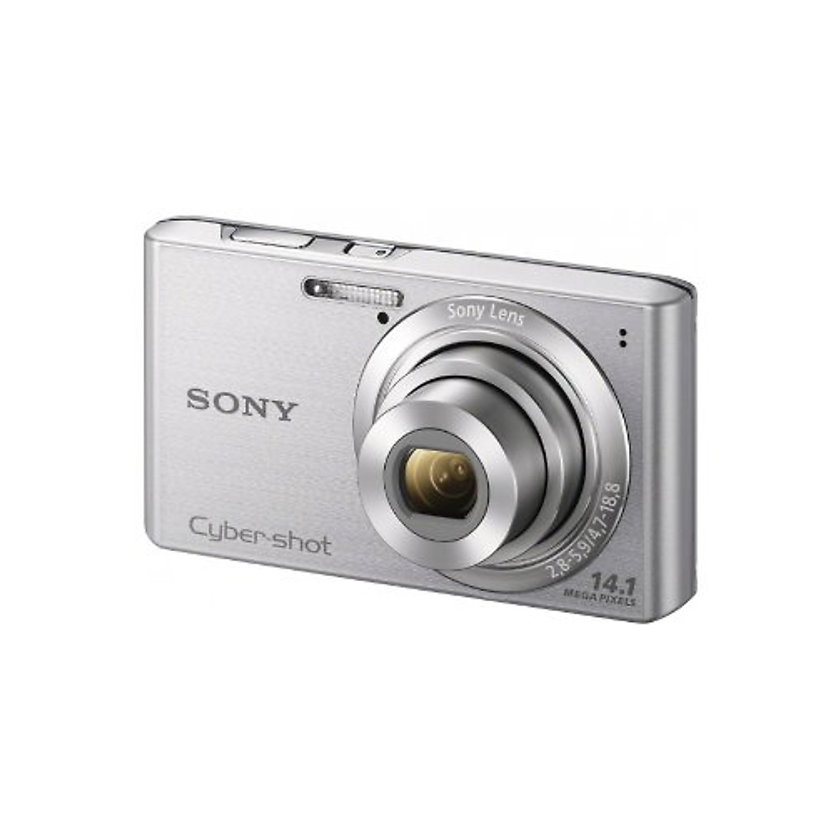 SONY Cyber-shot W610 (14.10MCCD/x4 Optical zoom) Silver DSC-W610/S - International Version (No Warranty)