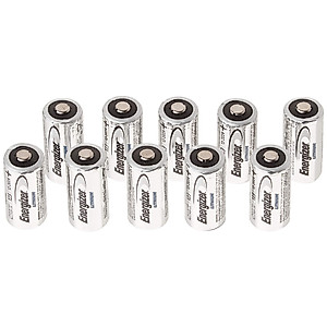 10 pcs Energizer Lithium CR123A 3V Photo Lithium Batteries