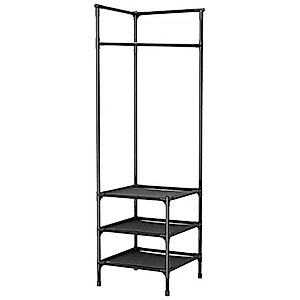 LIFKOME Heavy Duty Hangers Garment Rack Hanging Coat Rack Handbags Clothes Rack Clothes Stand for Corner Scarf Hanger