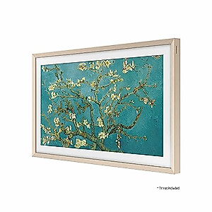 SAMSUNG 32” The Frame TV Customizable Bezel, Magnetic, Quick and Easy Installation, VG-SCFC32SGMZA, 2023, Sand Gold Metal