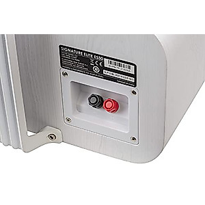 Polk Signature Elite ES30 Center Channel Speaker - Hi-Res Audio Certified, Dolby Atmos & DTS:X Compatible, 1" Tweeter & Two 5.25" Woofers, Dual Power Port for Effortless Bass, Elegant White-Washed