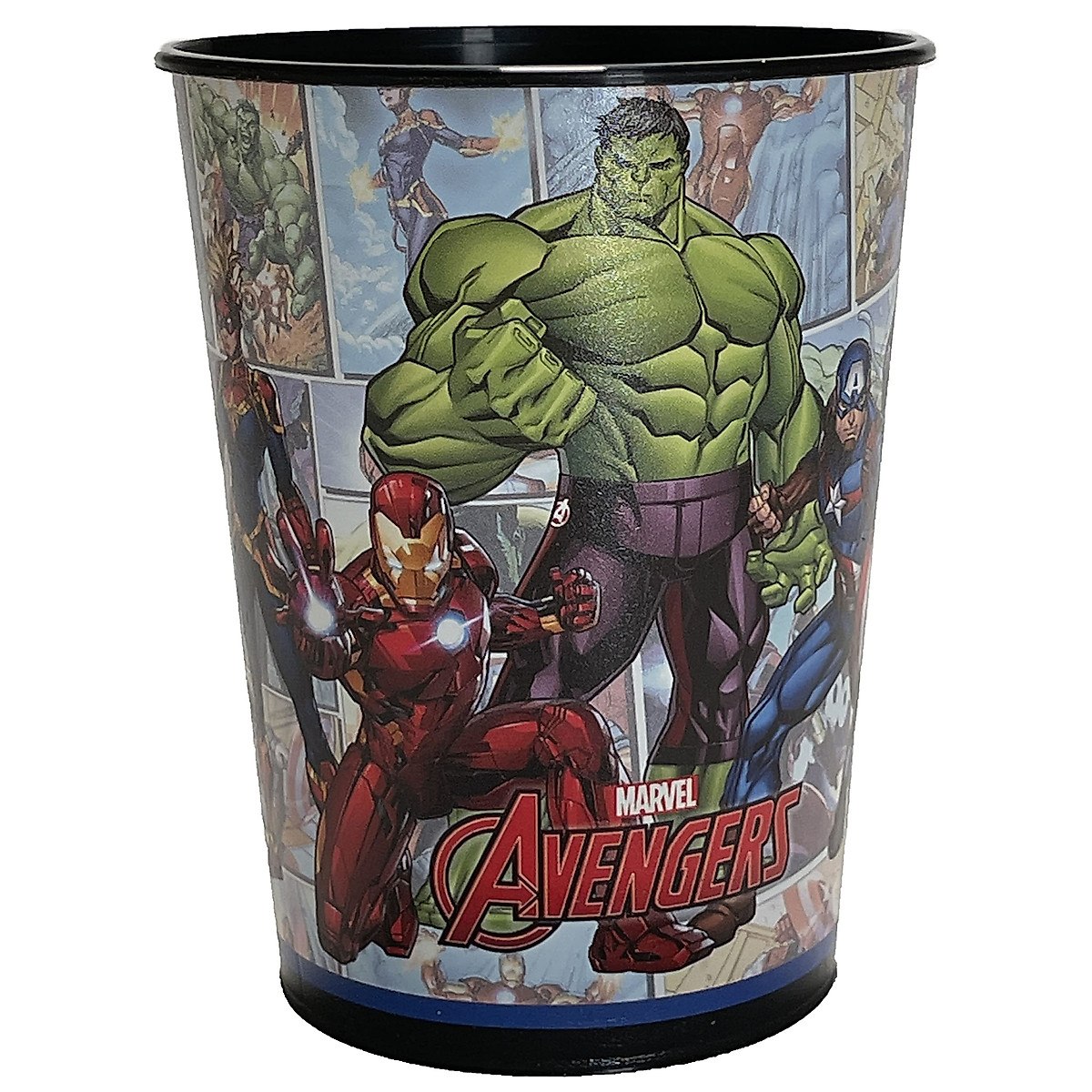 Avengers Battery Powered Bundle featuring IronMan with 2 Minute Timer, Matching Avengers Rinse Cup, Tooth Saver Necklace, and Bag for when on the Go!