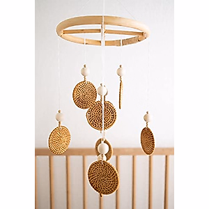 Lucky Love Boho Baby Mobile & Boho Baby Decor for Boy & Girl Nursery - Hang Mobile for Crib or Ceiling