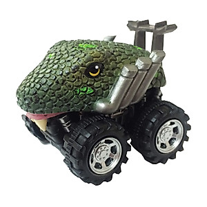 Wild Zoomies - Snake from Deluxebase. Friction powered monster truck toys with cool animal riders, great car toys and Snake toys for boys and girls