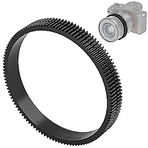 NEEWER PG008 Seamless Follow Focus Gear Ring 0.8 MOD for ø85-87mm Lens, Compatible with SmallRig Compatible with Tilta NEEWER Follow Focus for Canon Sony Nikon Fujifilm Panasonic Sigma Lens