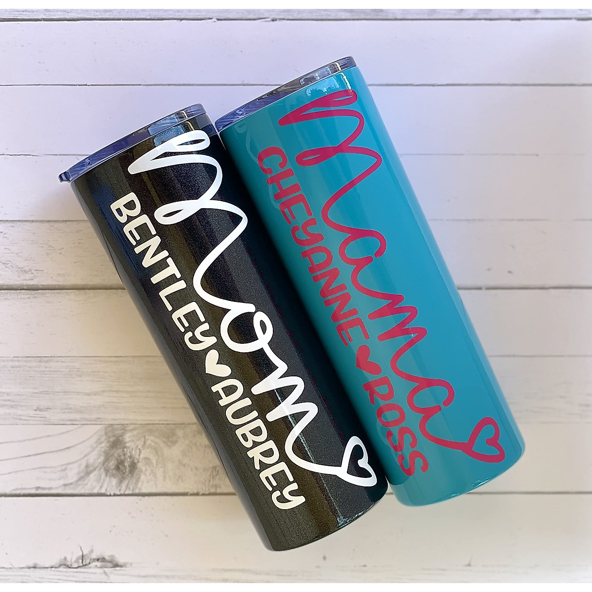 Mom Tumbler with Kid Names-Personalized Mom Tumbler-Mother's Day Gift-Mama Bear-New Mom Gift-Boy Mom-Girl Mom-Mama of Drama-Personalized Mom Gift-Mom Life-Mommy & Me