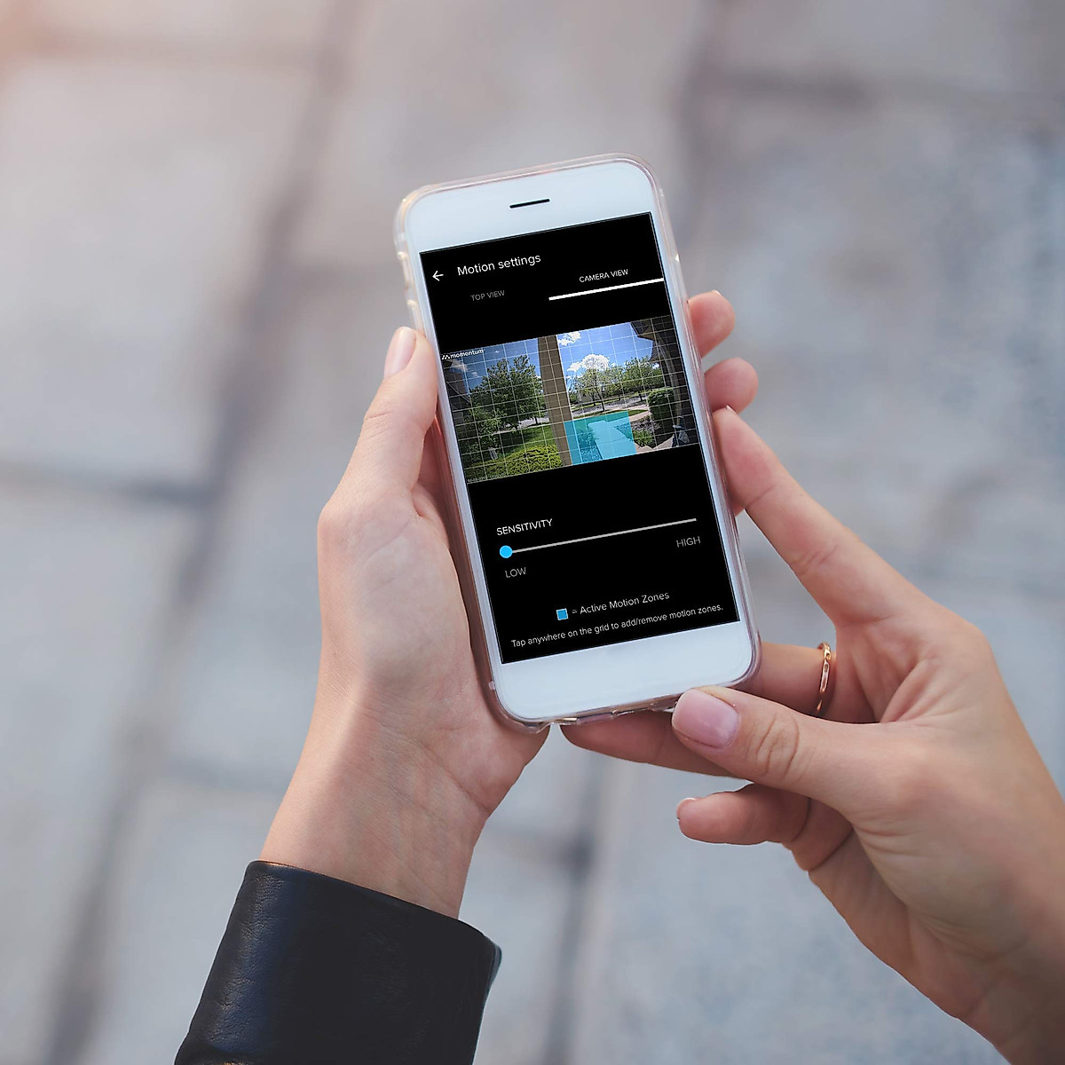 Momentum Axel WiFi Stick Up Security Cloud Cam | Baby Monitoring, Wireless Surveillance, Infrared Night Vision, 2-Way Audio, Live