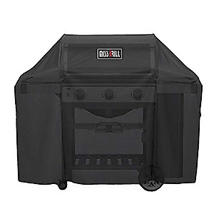 MissGrill 7130 Grill Cover Fits Weber Genesis II 3 Burner Grill and Genesis 300 Series Grills (Compared to 7130),58 x 44.5-Inch Heavy Duty Waterproof & Weather Resistant Outdoor Barbeque Grill Cover