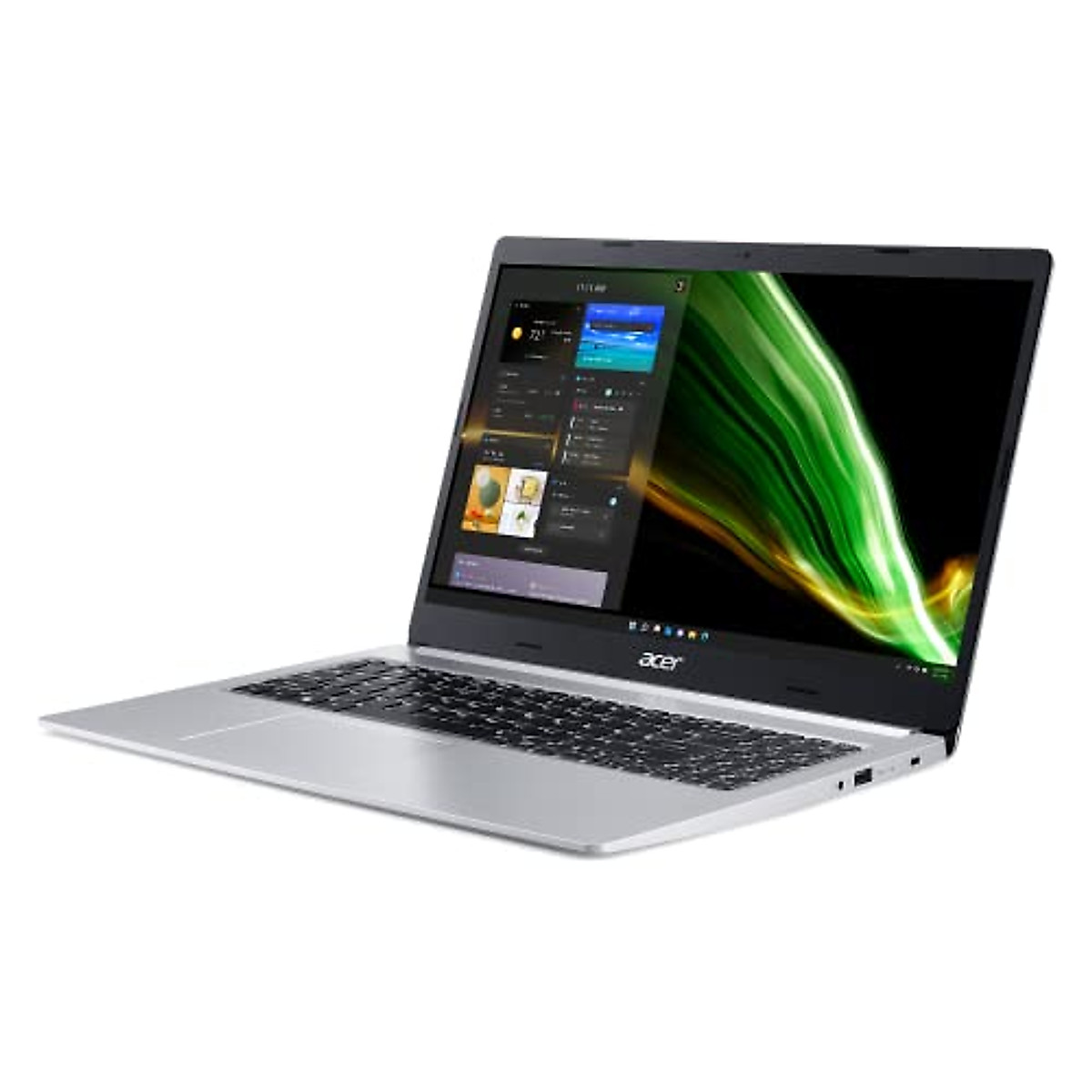 Acer Aspire 5 A515-45-R8K1 Slim Laptop | 15.6" Full HD IPS | AMD Ryzen 7 5700U Octa-Core Mobile Processor | AMD Radeon Graphics | 8GB DDR4 | 512GB NVMe SSD | WiFi 6 | Backlit KB | Windows 11 Home
