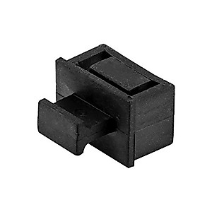 StarTech.com 10 Pack SFP Dust Cover for Open SFP/SFP+ Slot - SFP Plug - Fiber Optic Dust Caps - SFP Port Anti-Dust Cover - Network Switch Port Protector - Durable TPE Material w/Pull Tab, TAA