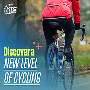 KT-Sports Exercise Bike Seat Cushion Comfort Gel Bike Seat Cover Padded Seat Covers for Bikes with Anti-Slip Design and Drawstring, Comfy Soft Mountain Road Bike Accessories for Men and Women