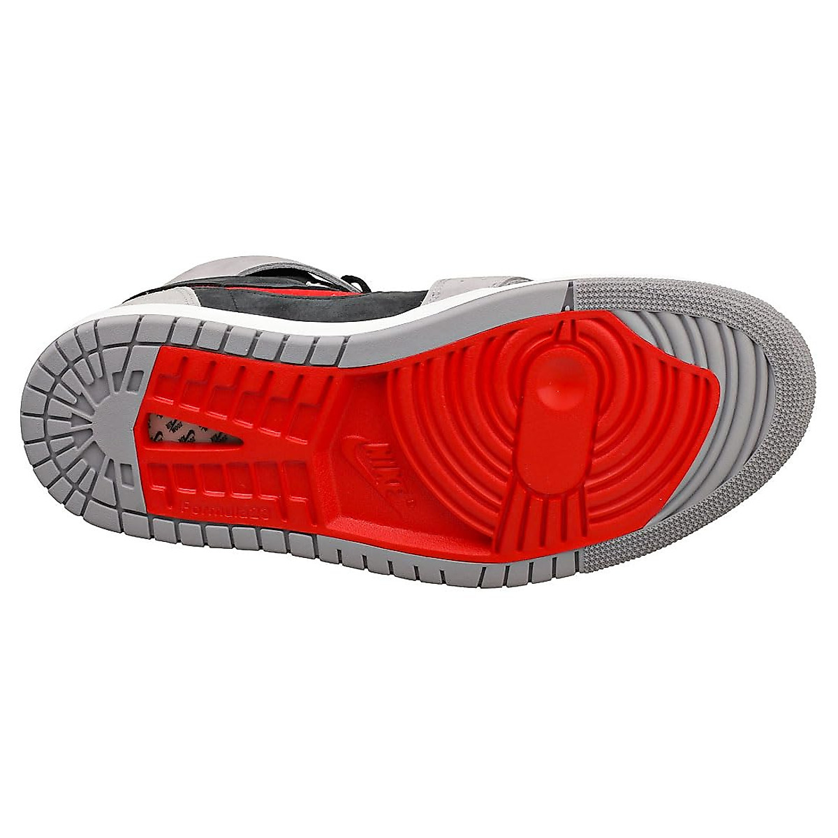 Men's Jordan 1 High Zoom Air CMFT Black/Fire Red-Cement Grey DV1307-060 9