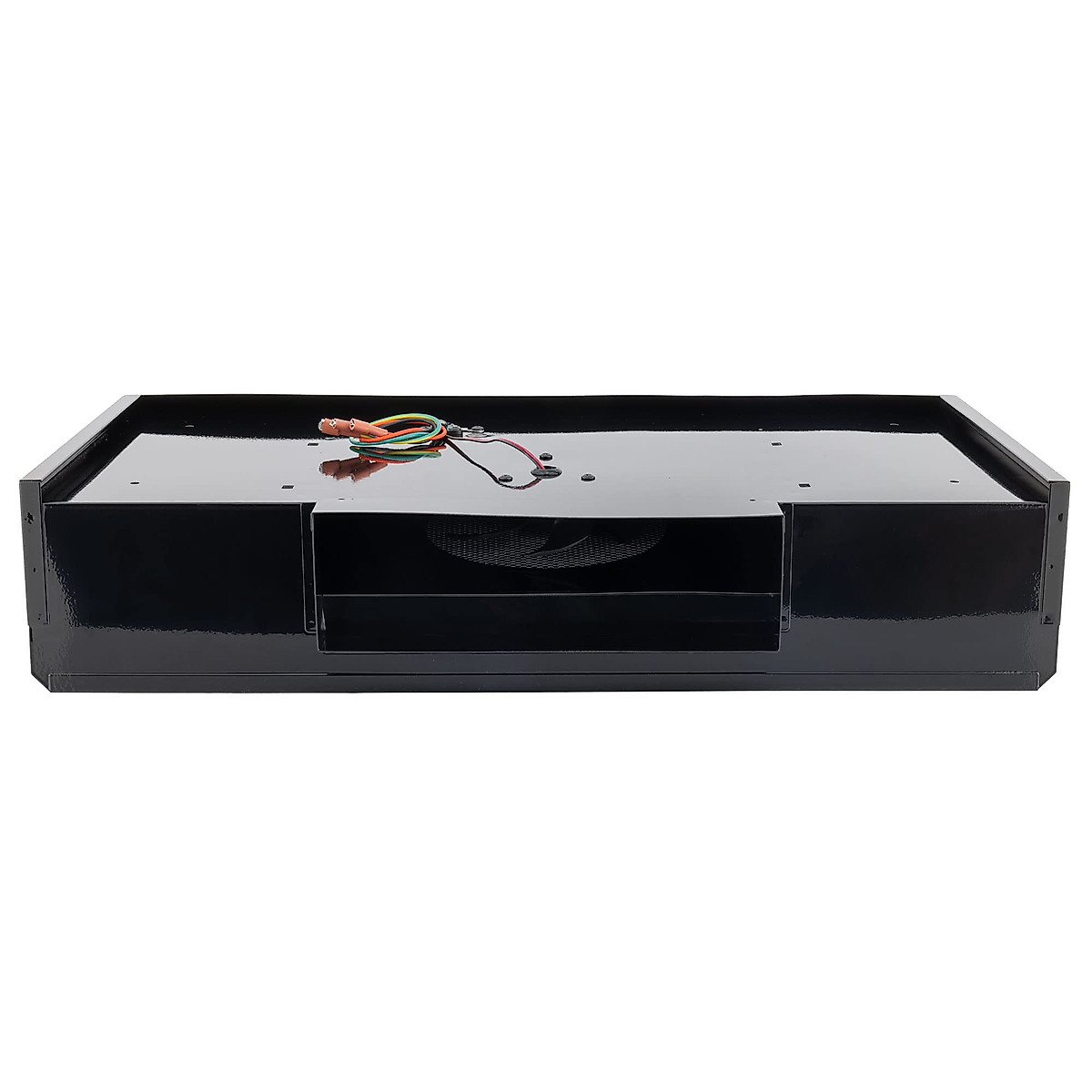 RecPro RV Stove Range Hood Vent | 22" Stainless | Low Profile | 12V | Charcoal Filter