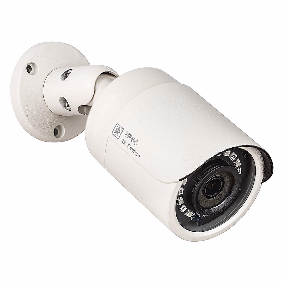 GW5037IP 5MP HD-IP PoE 2.8mm Fixed Lens Bullet Security Camera, Durable Metal Housing, Built in Microphone
