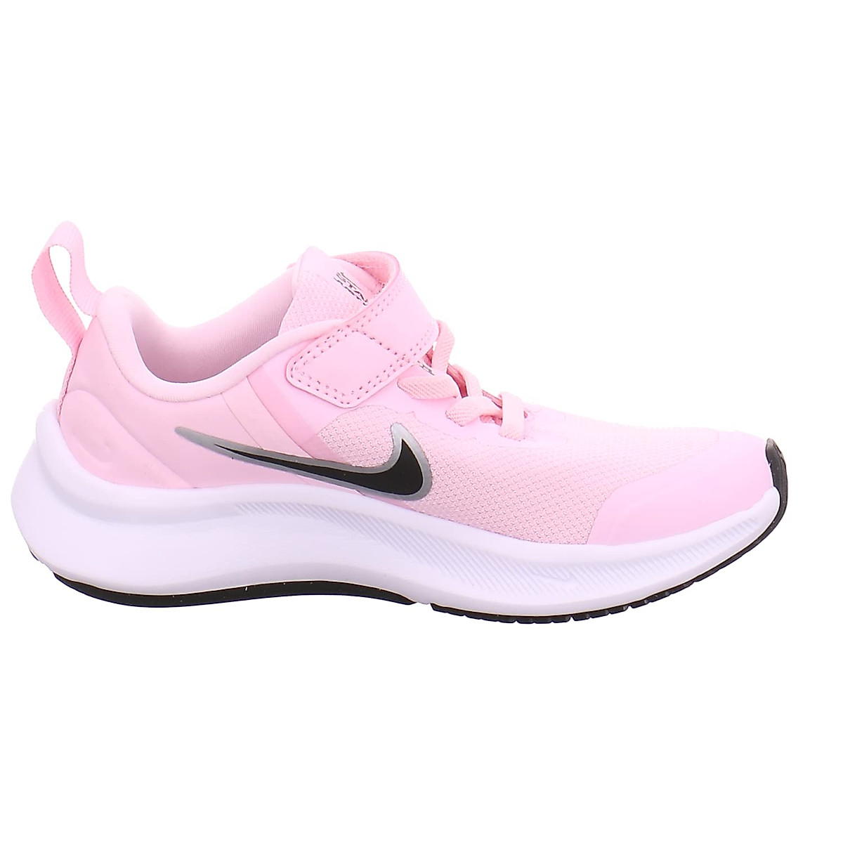 NIKE Unisex Kid's Sneakers Gymnastics Shoe, Pink Foam Black 01, 34 EU
