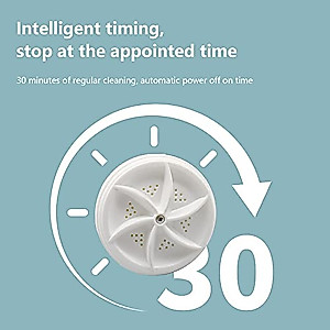 Portable Mini Washing Machine, USB Mini Dishwashers,Turbo Washing Machine,Water-saving Ultrasoni-c cleaning Washing Machine, Suitable for Travel Business Trip or College Rooms