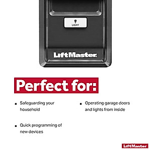 LiftMaster 882LMW Security+ 2.0 Multi-Function Wi-Fi Operated Garage Door Opener Control Panel