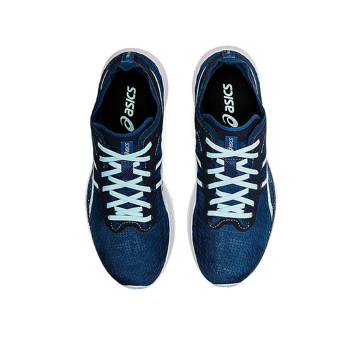 ASICS Women's Magic Speed Running Shoes, 8.5, MAKO Blue/Clear Blue