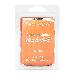 The Candle Daddy Fiercely Fall 5 Pack - 5 Amazing Autumn Wax Melts - 30 Total Cubes - 10 Total Ounces - Funny Fun Fall Aromas
