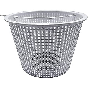 Poolzilla 6.85" Weighted Skimmer Basket for SP1082, Heavy Duty Skimmer Basket for Pool Maintenance, Included Weight and Handle for Ease of Use