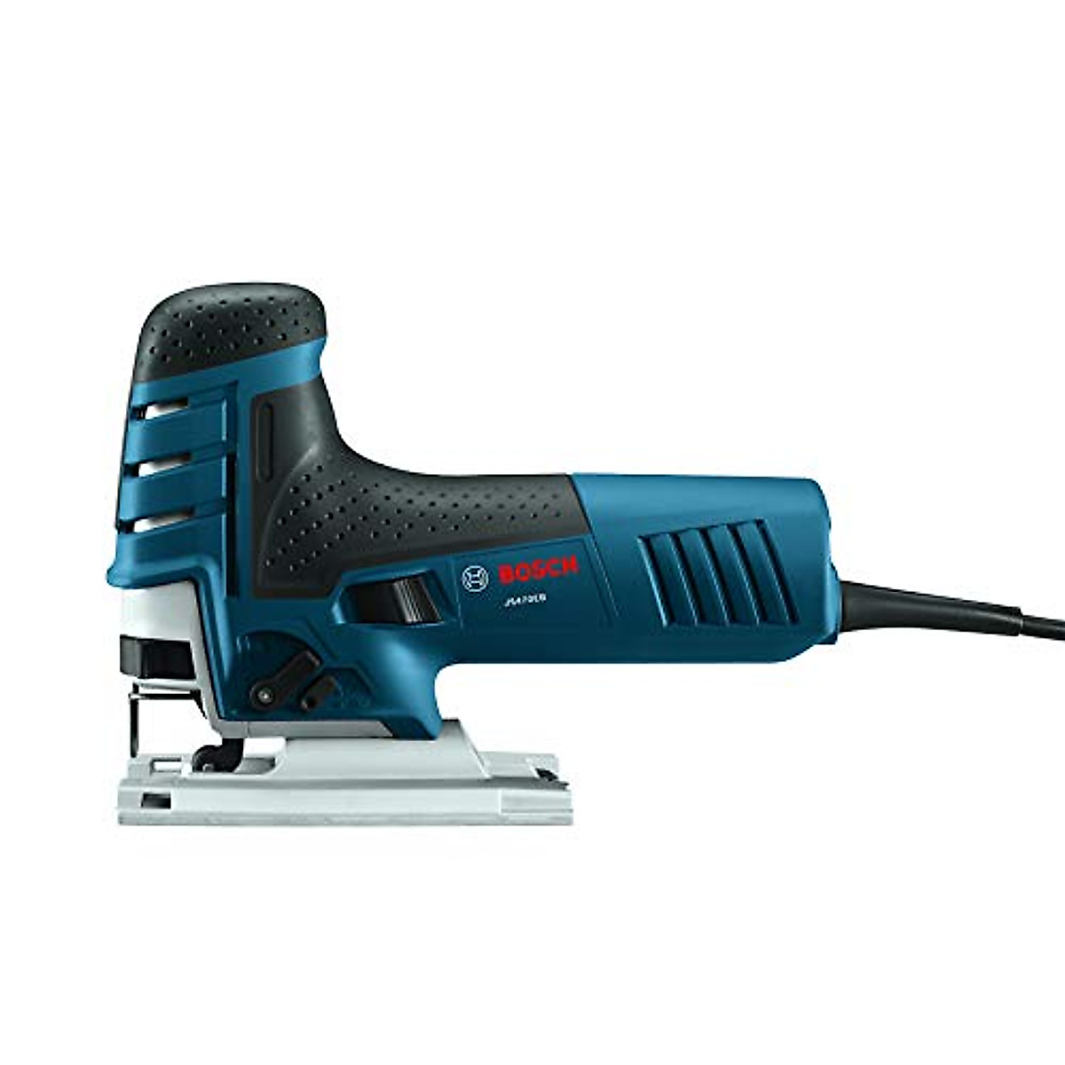 BOSCH JS470EB Corded Barrel-Grip Jig Saw - 120V Low Vibration, 7 Amp Variable Speed for Smooth Cutting up to Up To 5-7/8 Inch on Wood, 3/8 Inch on Steel For Countertops