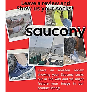 Saucony Men's Mesh Ventilating Comfort Fit Performance Crew Socks, 3, L-XL, Black (12 Pairs), Black Assorted (6 Pairs)