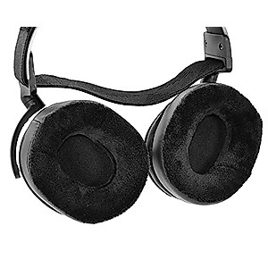 M50x Thicker Upgrade Quality Earpads - defean Replacement Ear Cushion Velour and Protein Pu Earpads Compatible with ATH-M50x M50 M40 M40FS / Arctis 7 / Arctis 5 / Arctis Pro/MDR-7506 V6 Headphone