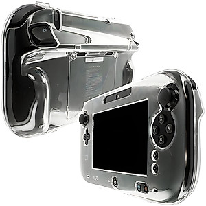 Clear Crystal Hard Skin Case Cover for Nintendo Wii U Gamepad Remote Controller Scratch-resistant Protective Cover Controller Protection