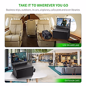 G-STORY 12.5‘’ Portable Monitor for Xbox Series X, UHD 4K Portable Gaming Monitor IPS Screen for Xbox Series X（not Included） with Two HDMI, HDR, Freesync, Game Mode, Travel Monitor for Xbox Series X