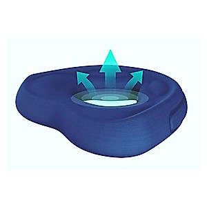 HHWKSJ Seat Cushion - Memory Foam Coccyx Cushion for Tailbone Pain - Office Chair Car Seat Cushion - Sciatica & Back Pain Relief