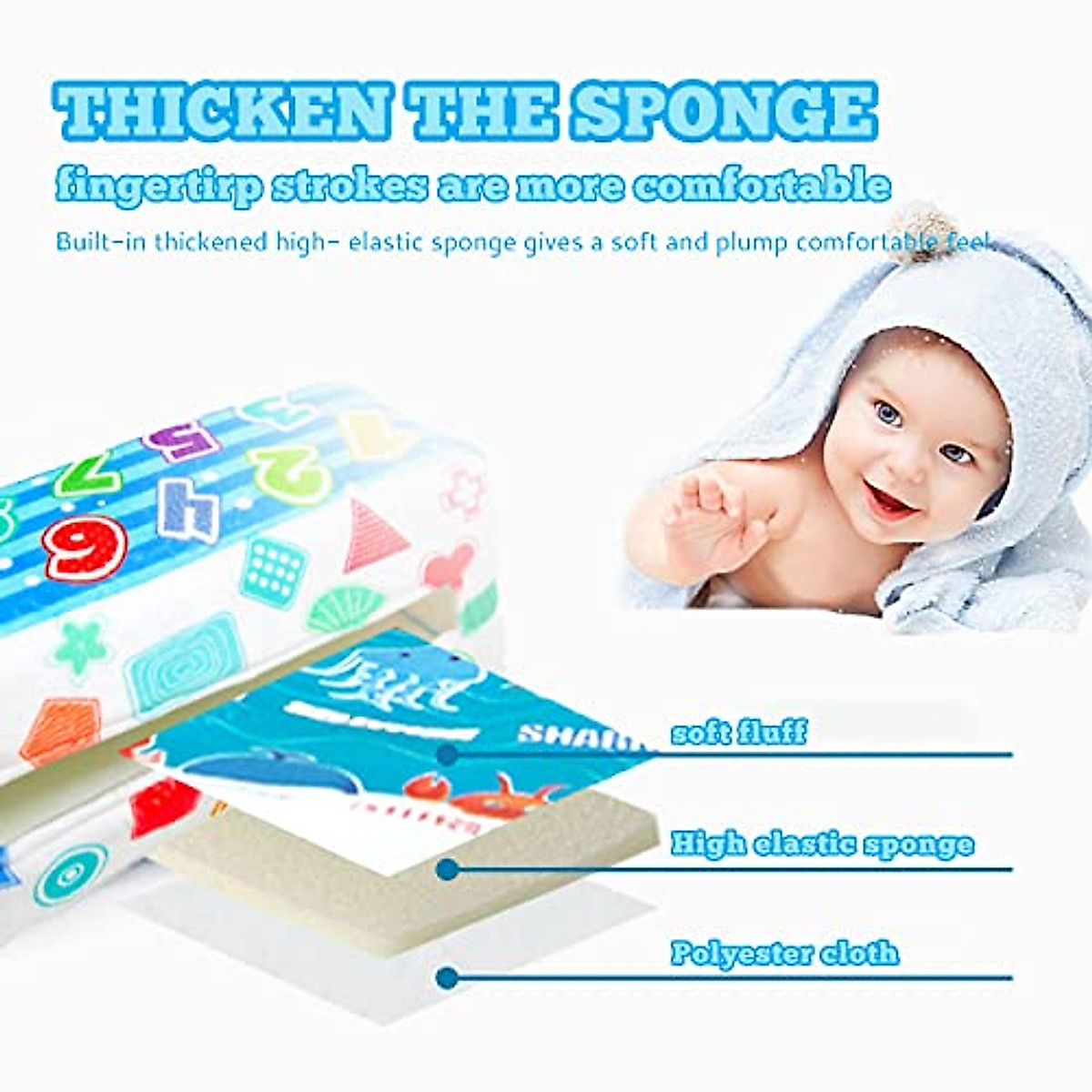 Carreuty Baby Tissue Box Toy for Babies Montessori Toy for Baby and Toddlers Sensory Toy Magic Baby Toy Learning Toy Educational Toy Kids Early Learning Toys Baby Gifts 30 PCS