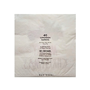 Rae Dunn MERRY CHRISTMAS 40 Luncheon Napkins - Truck theme - 13 x 13 in / 33 x 33 cm