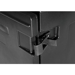 CenPro Insulated Food Pan Carrier, Holds 5 Full-Size Food Pans 2-1/2" Deep, Black (29A-007)