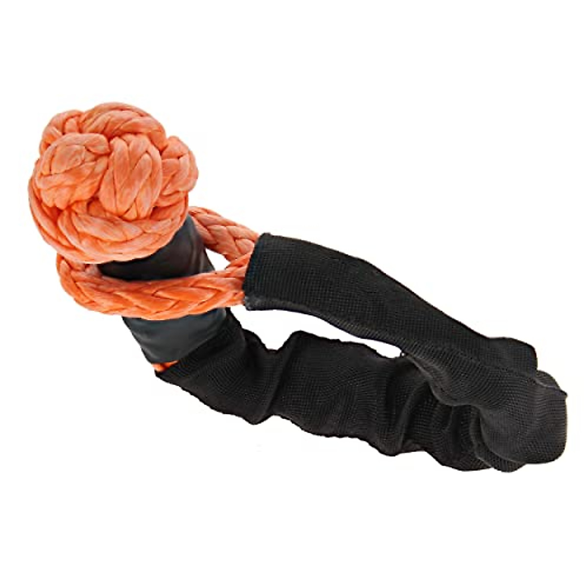 ABN Synthetic Soft Shackles for Tow Straps - 2pk 43,000lb Capacity Towing Strap 22in Recovery Ropes Ties for Off Road