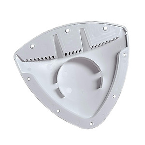 Class A Customs | RV ATV Cycle Truck Cargo Work Trailer Side Air Vents | Two Pack | White | High Tech/Arrow Design