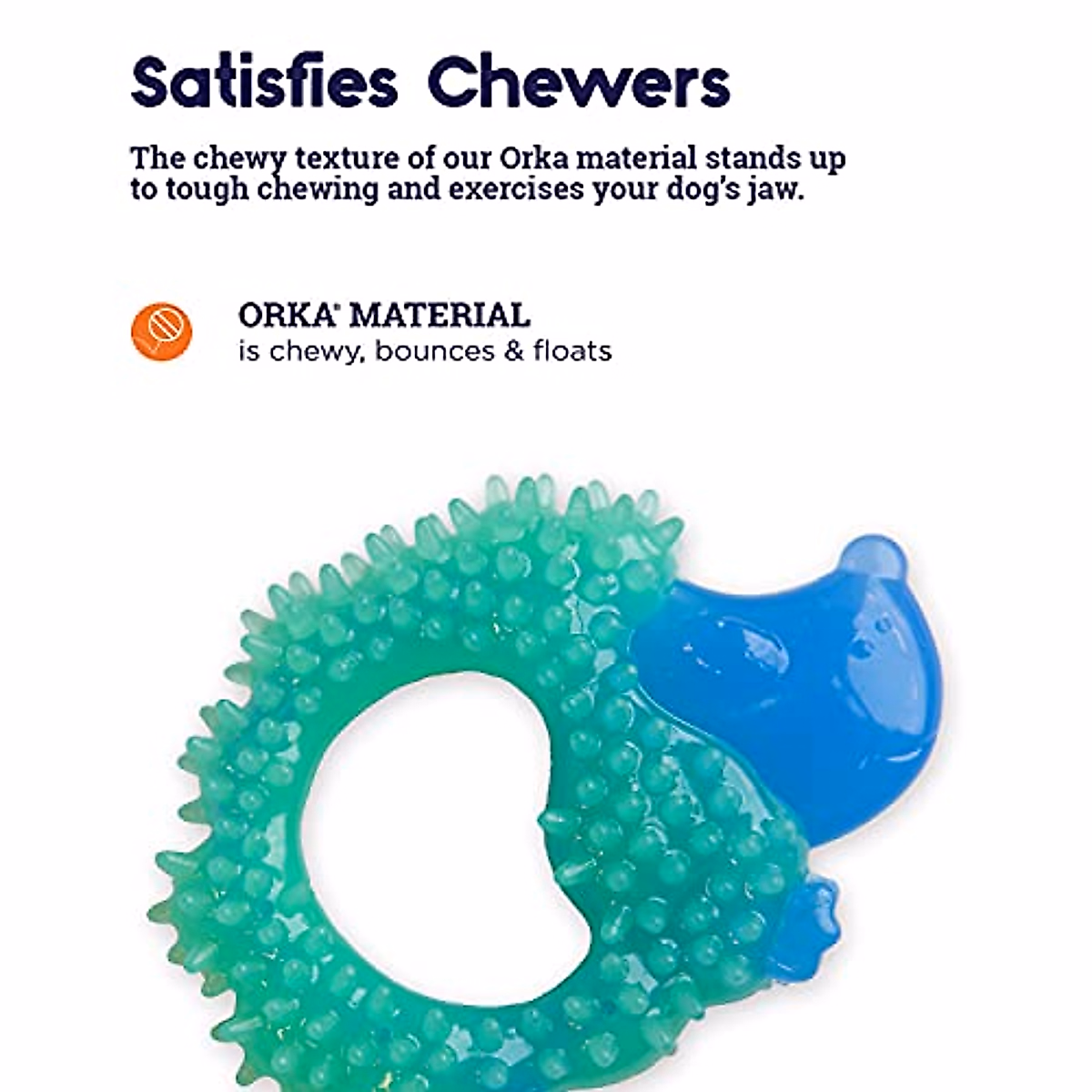 Petstages Cutie Chewies Hedgehog Dog Chew Toy