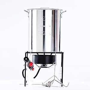 King Kooker 12RTF 29 Qt Aluminum Turker Frying Cooker,Multi,One Size