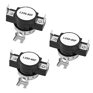 DC47-00017A Dryer High Limit Thermostat for Samsung AP4201896, PS4205216, W10908281, AP6034266, 35001192, PS11766749, DC47-00017A(3 Pack)