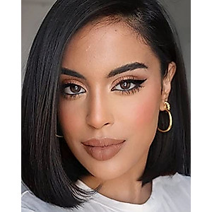 VASANTI Kajal Waterline Eyeliner Pencil - Long-lasting, Waterproof, Smudge-proof, Safe for Sensitive Eyes, Waterline Eye Liner - Opthalmologist Approved and Tested (Rich Brown)