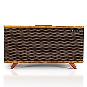 SENSEMILD Retro Bluetooth Speaker, Vintage Portable Performance Speakers, 60W Heavy Bass Music Player with 30W Subwoofer, Stereo Pairing, TWS, Portable Loud Volume Speaker for Home Outdoor Party